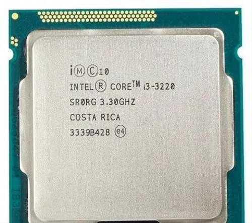 Процессор intel core i3 3220 ddr3 4gb 2x2gb озу