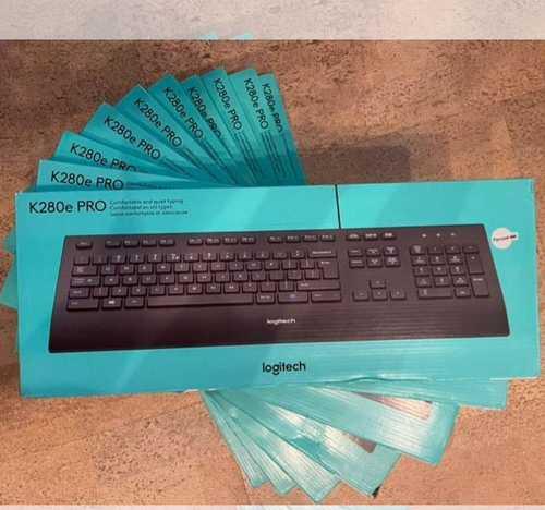 Клавиатура проводная Logitech K280e