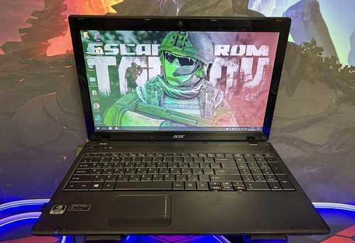 Мощный ноутбук Acer i3 8озу 2gb видео SSD