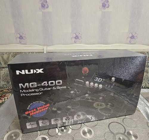 Новый Nux mg-400 modeling processor гитарный проце