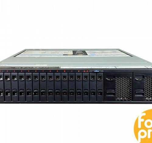 Сервер IBM X3650 M5 16SFF 2xE5-2683v3 128GB, M5210