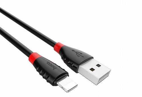 Кабель hoco X27 USB - Lightning 2.4A, 1.2m