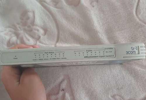 Коммутатор 3COM OfficeConnect Gigabit Switch 8