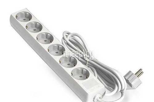 Удлинитель ExeGate ECE-6-5W 6 Sockets 5m White