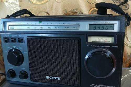 Радио Sony ICF 6500, AIR 8, SW1, 7600,703, ICF218