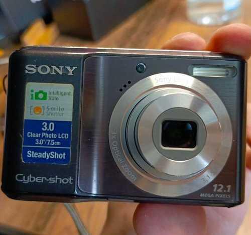 Компактный фотоаппарат sony cyber shot dsc s2100