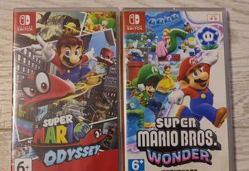Super Mario odyssey и super Mario Bros wonder