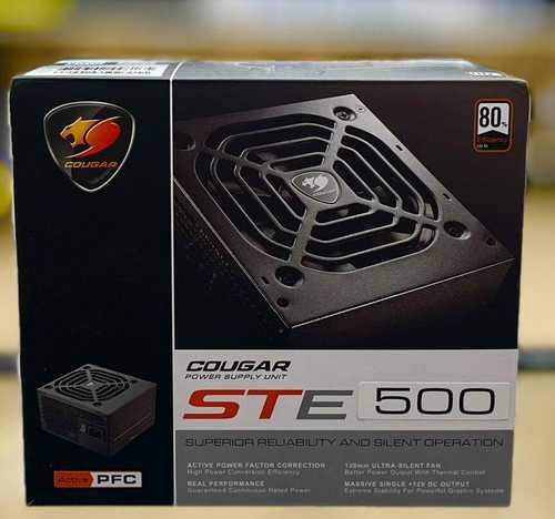 Блок питания cougar STE 500W CGR ST-500 (2x8pin)