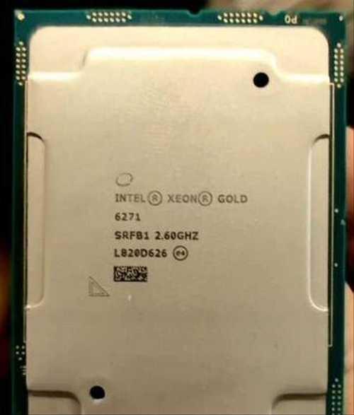 Xeon Gold 6271c 24 ядер 2.6-3.7Ghz 33mb 165w