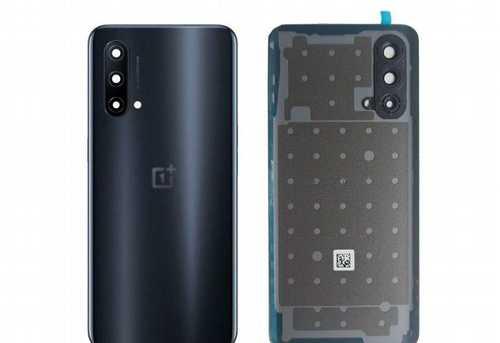Задняя крышка для OnePlus Nord CE черная (Charcoal