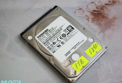 Жёсткий диск 1 TB toshiba для ноутбука