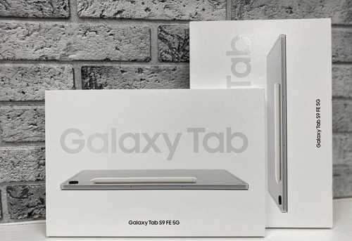 Samsung Galaxy Tab S9 fe 5g 256 гб Сильвер