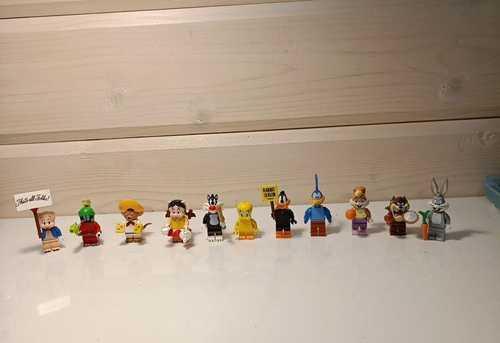 Lego looney tunes минифигурки лего луни тюнз