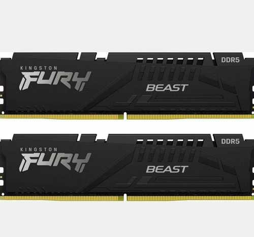 16Gb DDR5 5600MHz Kingston Fury Beast (KF556C40BBK2-16) (2x8Gb KIT)