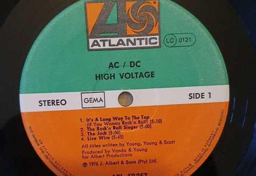 AC/DC Оригинальные виниловые пластинки