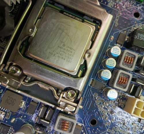 Intel core i3 540  охлаждение и плата