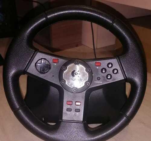 Руль logitech driving force gt