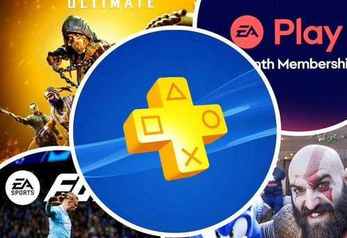 Игры, PS plus, EA play PS4-5 Турция witcher 400+ и