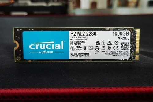 SSD nvme Crucial Micron 1TB M.2 2280