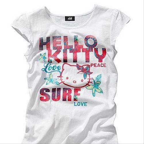 Футболка 146 152 Hello Kitty. Новая
