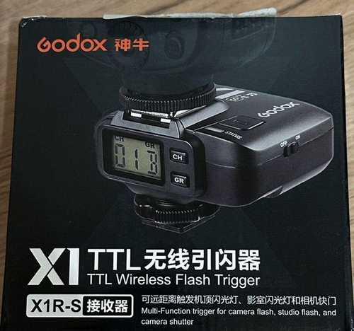 Синхронизатор для вспышки godox x1 ttl для sony