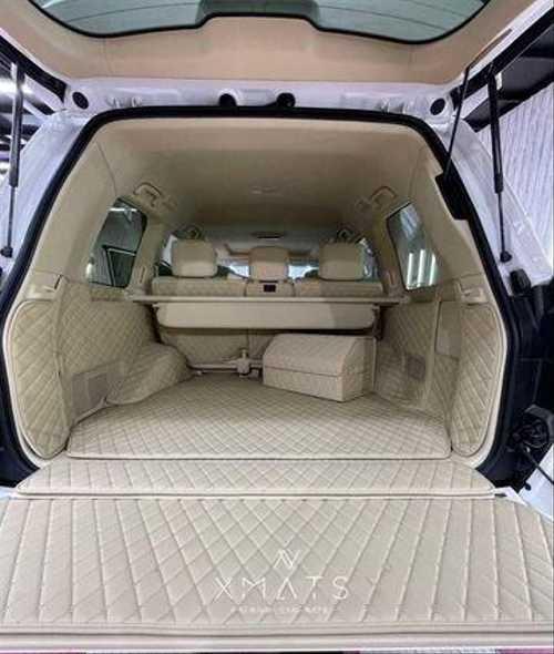 5D Коврики из экокожи в багажник Lexus LX570 LX450
