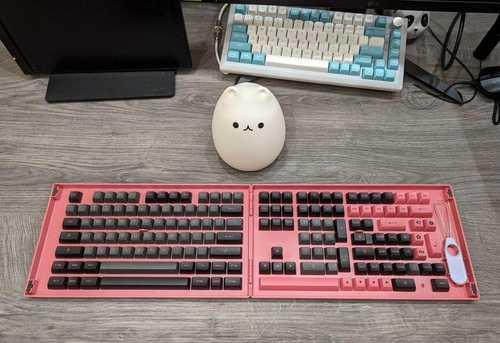 Akko Black and Rose Doubleshot PBT ASA 197Keys