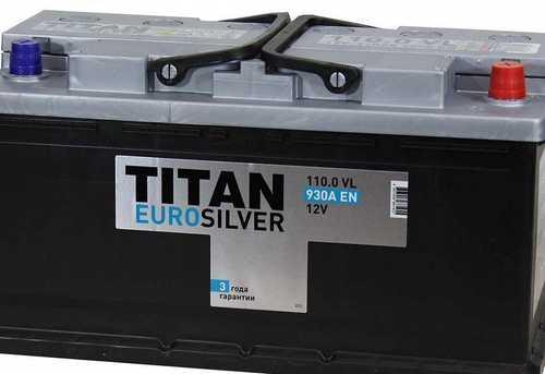 Аккумулятор 110 Ач Titan Eurosilver 930А