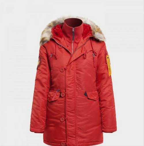 Куртка Аляска женская Apolloget Husky Woman’s Red