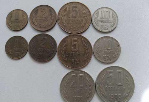 Монеты Болгарии и Португалии