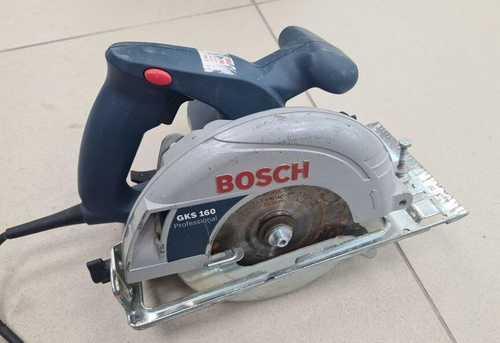Дисковая пила Bosch GKS 160 (Комса)