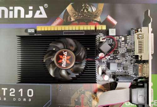 Видеокарта ninja gt 210 nvidia geforce