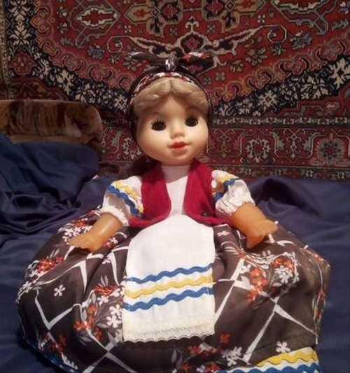 Кукла СССР На чайник Грелка В родном