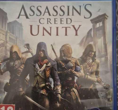 Assassins creed unity ps4 диск