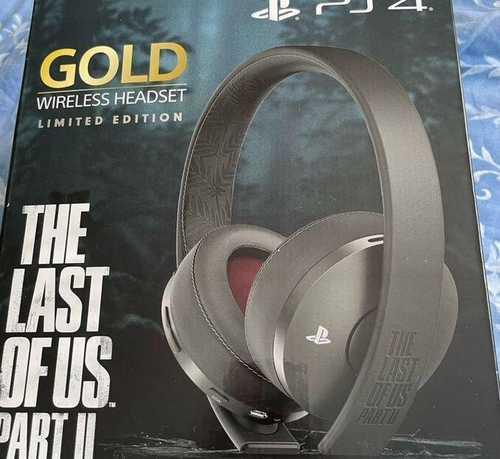 Наушники Sony Gold Wireless Headset tlou Edition
