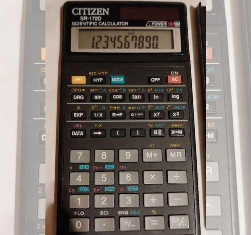 Калькулятор citizen sr-172d