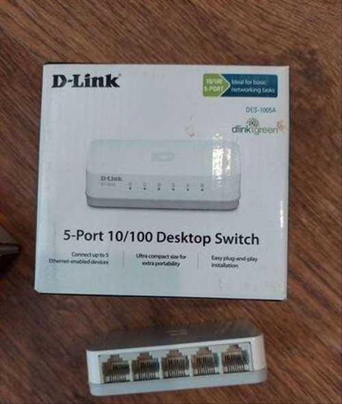 USB хаб Коммутатор D-Link