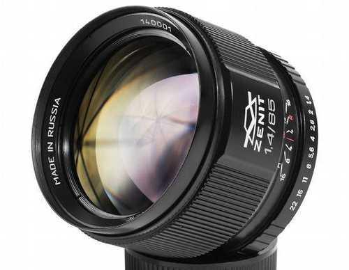 Объектив Зенит Зенитар-C 1.4/85 для Canon EF