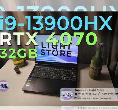 Игровой ноутбук i9-13900HX RTX 4070 Hasee