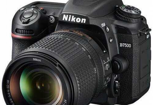 Nikon D7500 Kit AF-S DX nikkor 18-140mm,Новый