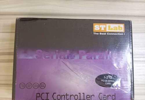 ST Lab pci controller card i-212 2s serial card