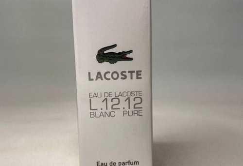 Оригинальный тестер lacoste L.12.12 blanc pure