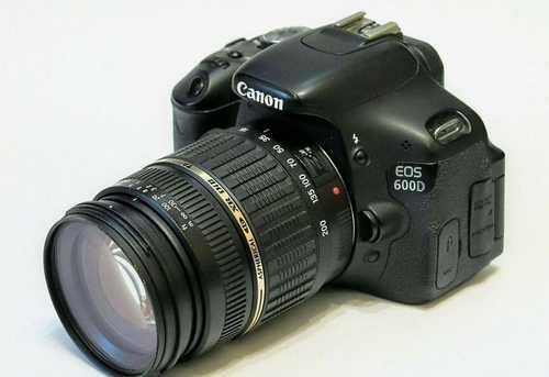 Canon 600d (Kit) 18-200mm