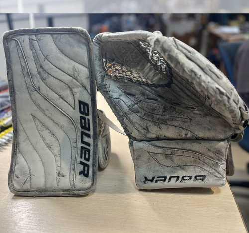 Вратарский комплект блин+ловушка Bauer”JR