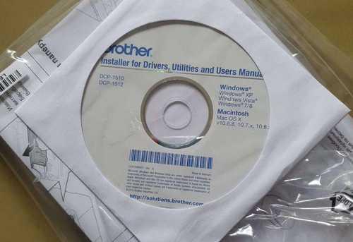 Установочный диск принтер Brother + инструкция