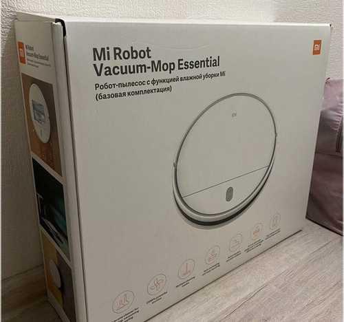 Робот пылесос Xiaomi Mi Robot Vacuum Mop Essential