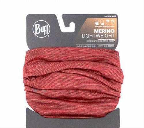 Бандана Buff Merino Lightweight Mahogany Multistri