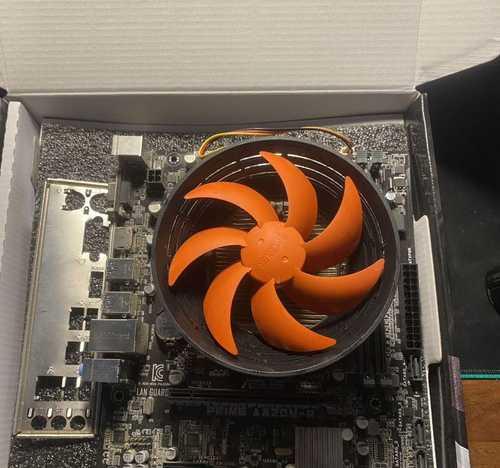 Комплект мать проц, AMD A8 9600, Asus Prime A320