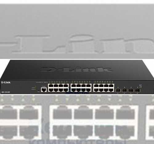 D-Link DXS-1210-28T/A1A proj L2  коммутатор с 24 портами 10GBase-T и 4 портами 25GBase-X SFP28