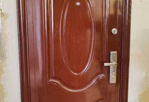 Дверь входная железная бу